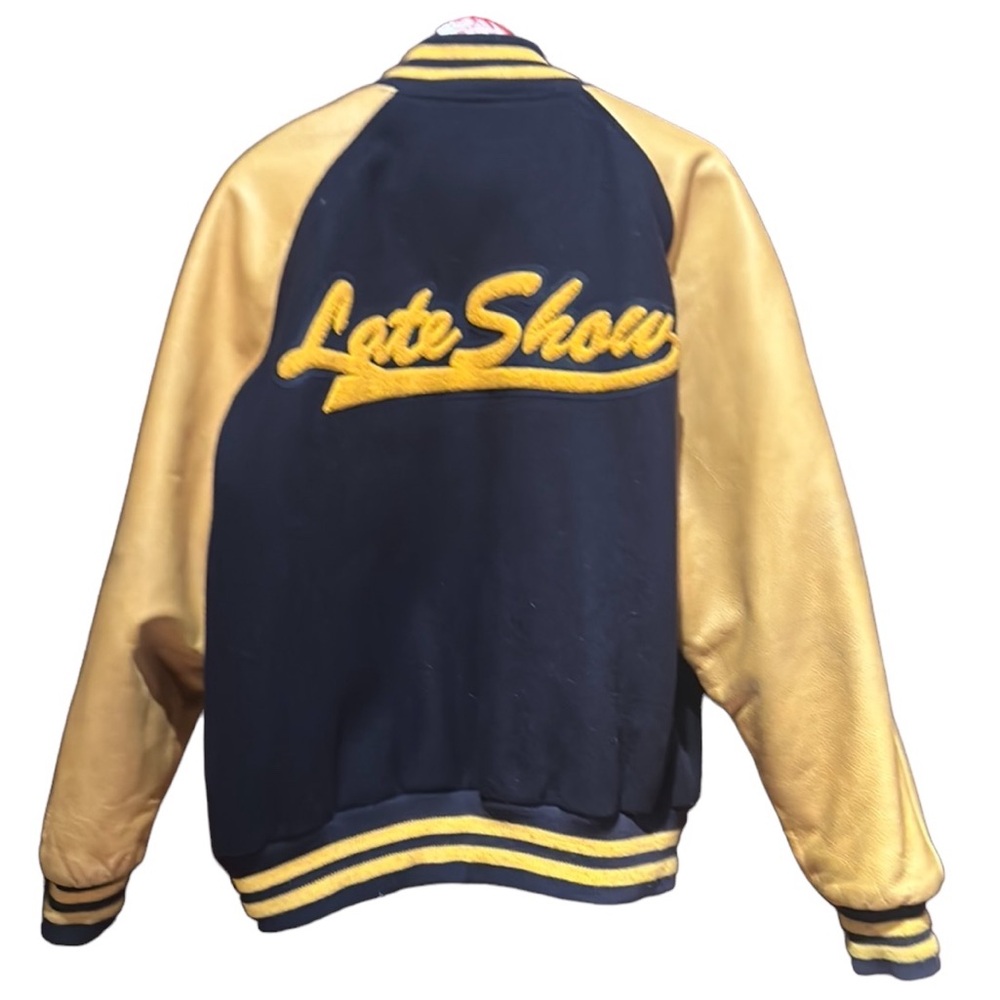 Rare Original David Letterman Late Show Varsity Jacke… - Gem